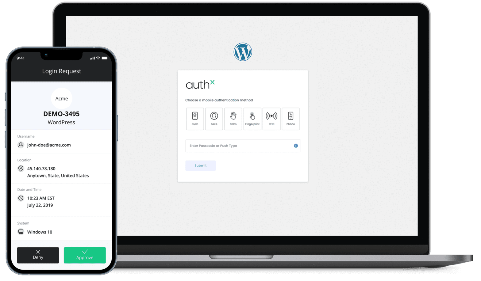 Incorporate Biometric Authentication Anywhere | AuthX